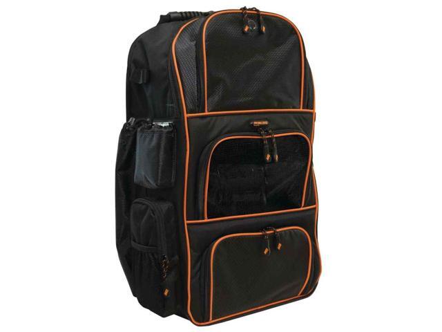 Click here for Mobile Edge - Baseball Backpack - Black w/Orange P... prices