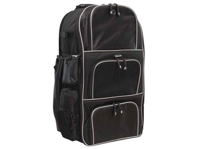 Click here for Mobile Edge - Baseball Backpack - Black w/Silver P... prices