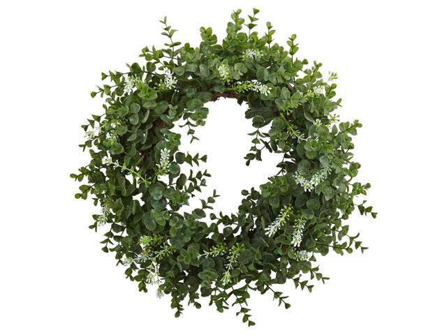 Click here for Eucalyptus Double Ring Wreath with Twig Base prices