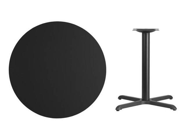 Click here for 36 Round Black Laminate Table Top with 30 x 30 Tab... prices