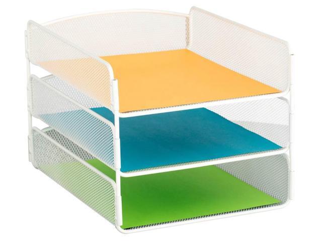 Click here for Safco Desk Tray Three Tiers Steel Mesh Letter Whit... prices
