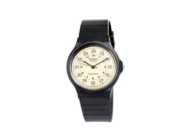 Click here for Casio 3-Hand Analog Water Resistant Watch (Black) prices