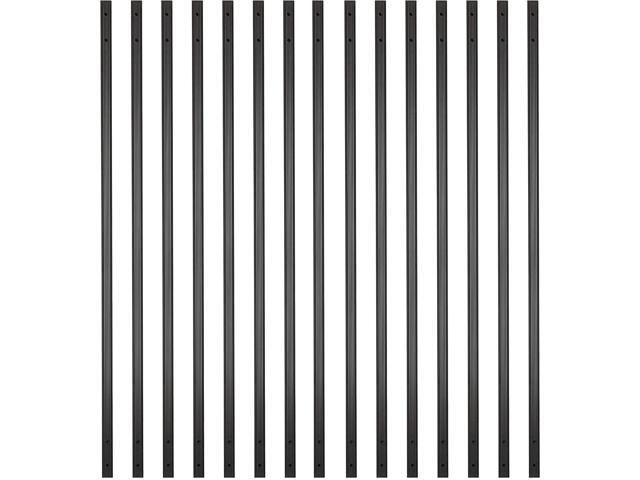 Click here for Myard 42 Inches Grooved Estate Hollow Square Alumi... prices