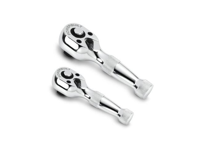Click here for Powerbuilt 2 Piece Stubby Ratchet Handle Set  72 T... prices
