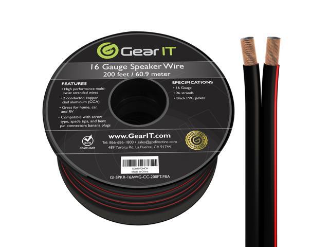 Click here for 16 Gauge Speaker Wire  GearIT 200 ft 16AWG for Hom... prices