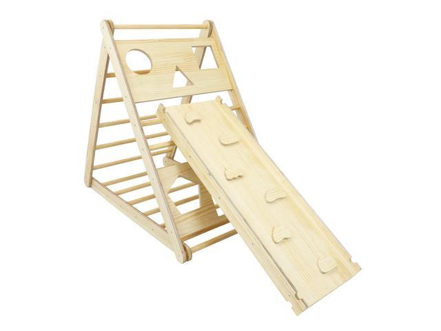Click here for XL Wooden Triangle Climber with Reversible Climbin... prices