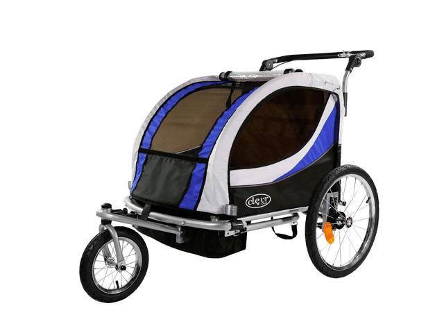 Click here for ClevrPlus Deluxe 3-in-1 Bike Trailer Stroller Jogg... prices