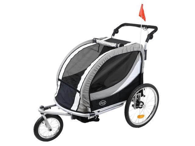 Click here for ClevrPlus Deluxe 3-in-1 Double Seat Bike Trailer S... prices