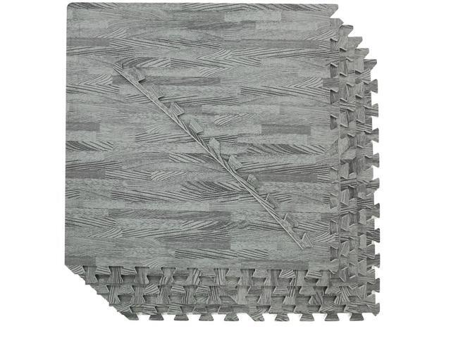 Click here for 100 SqFt 3/8 EVA Sea Haze Grey Wood Grain Foam Mat... prices