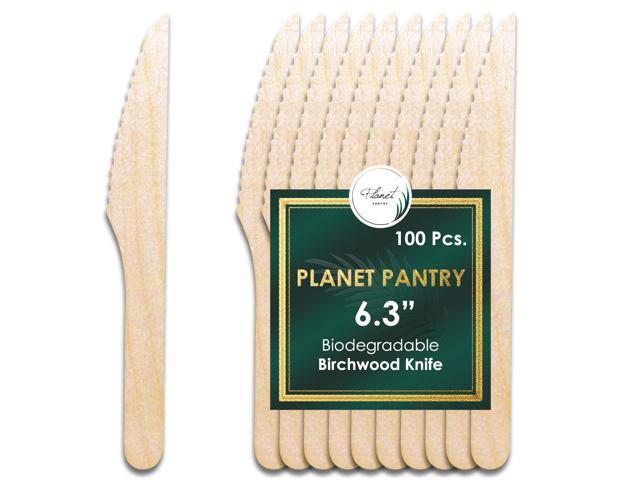 Click here for Planet Pantry Disposable Birchwood Cutlery Knife (... prices