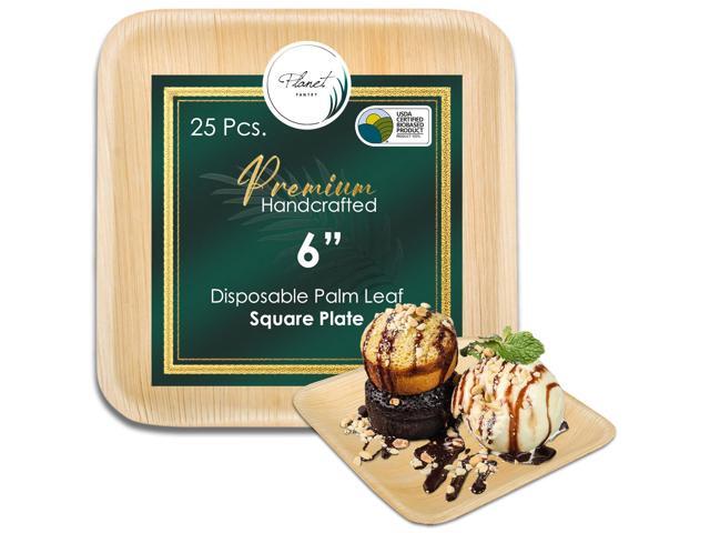 Click here for Planet Pantry Disposable Palm Leaf 6 Square Plate... prices