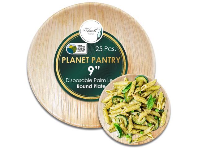 Click here for Planet Pantry Disposable Palm leaf 9 Round Plate (... prices