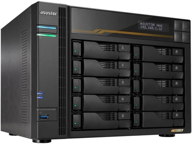 Click here for Asustor Lockerstor 10 Gen3 AS6810T 10 Bay NAS  Qua... prices