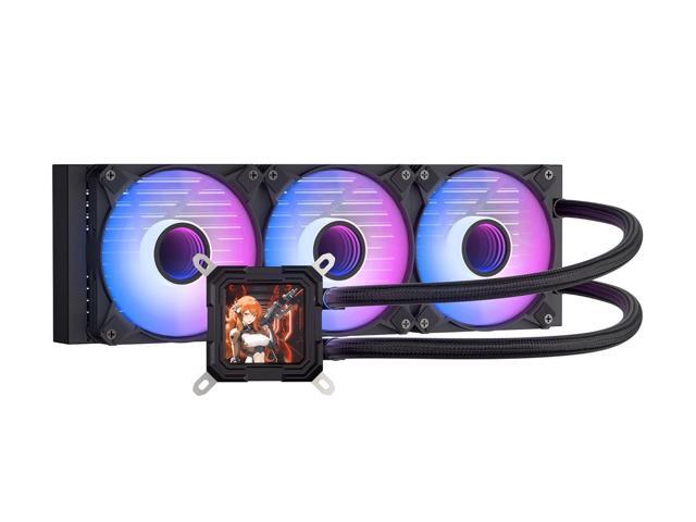 Click here for DarkFlash DF-DV360S-BK Liquid CPU Cooler LCD Scree... prices