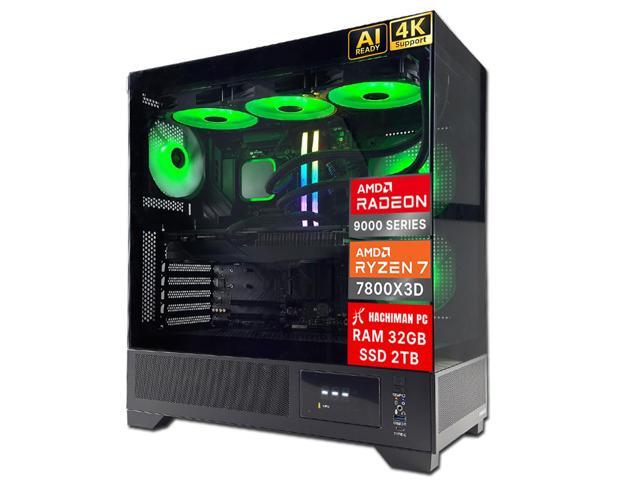 Click here for Hachiman PC Tora Gaming PC  AMD Ryzen 7 7800X3D  R... prices