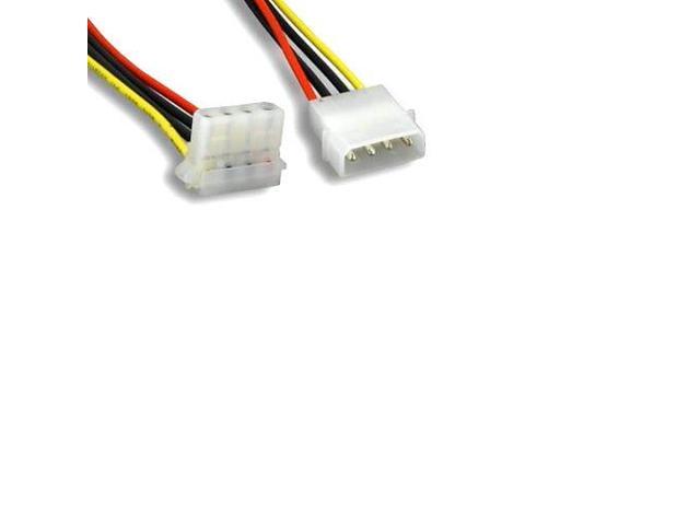 Click here for Kentek 8 Inch 8 4 Pin Molex 5.25 Male to Right Ang... prices