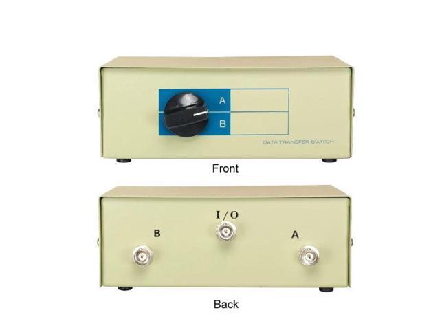 Click here for Kentek BNC 2 Way Manual Data Switch Box Female I/O... prices