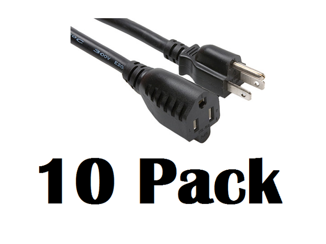 Click here for Grandmax 1 FT [10 Pack] Power Extension Cord  NEMA... prices