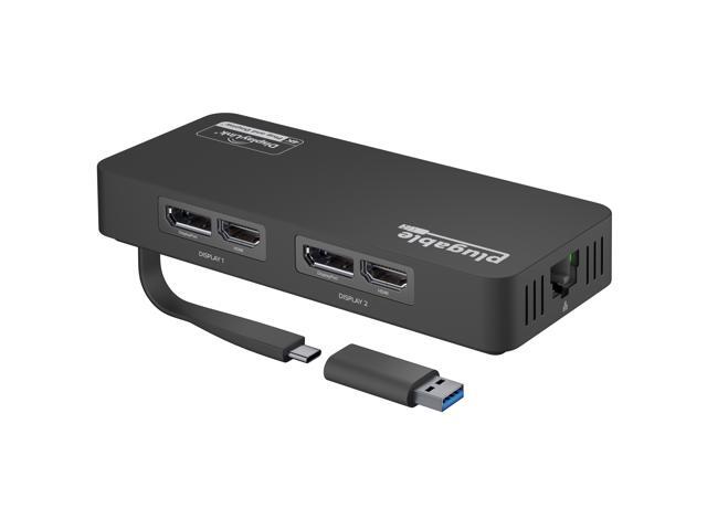 Click here for Plugable 4K DisplayPort and HDMI Dual Monitor Adap... prices