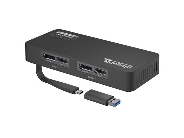 Click here for Plugable 4K DisplayPort and HDMI Dual Monitor Adap... prices
