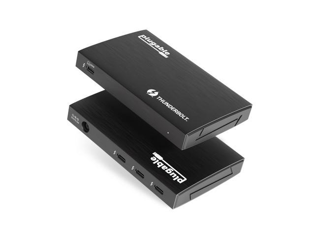 Click here for Plugable Thunderbolt 4 Hub  4-in-1 Pure USB-C Desi... prices