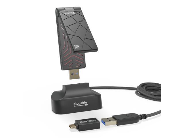 Click here for Plugable WiFi 6 USB WiFi Adapter for Desktop PC an... prices