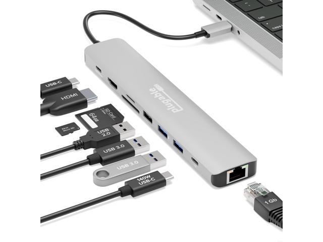 Click here for Plugable USB C Hub Multiport Adapter (9-in-1) 140W... prices