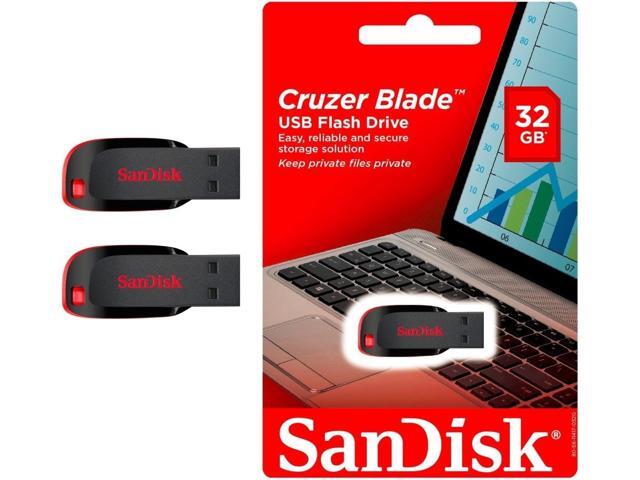 Click here for 32GB x2= 64GB SanDisk Cruzer BLADE USB SDZ50 Thumb... prices