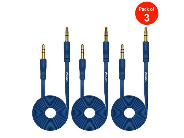 Click here for AMZER Durable 3.5mm Auxiliary Audio Flat Cable - 3... prices