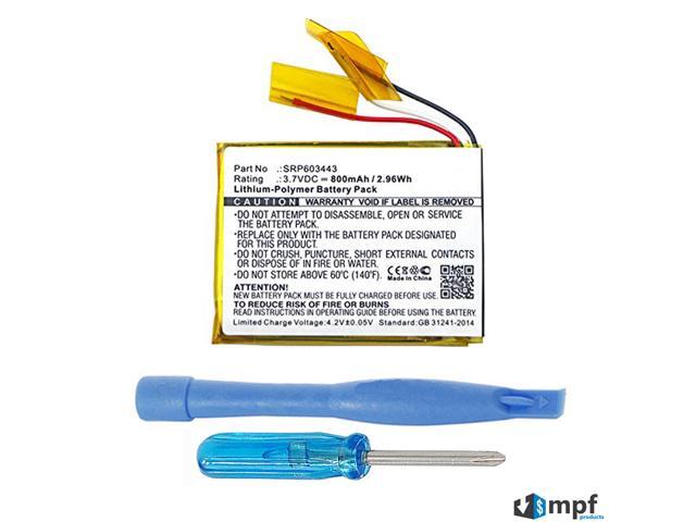 Click here for 800mAh SRP603443 Battery Replacement Compatible wi... prices
