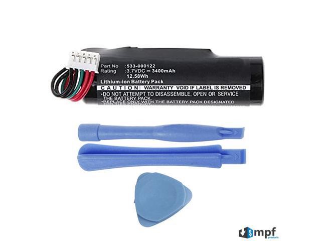 Click here for 3400mAh High-Capacity Extended 533-000122 Battery... prices