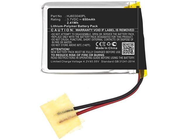 Click here for 650mAh HJ603040PL Battery Replacement Compatible w... prices