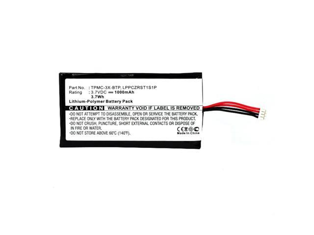Click here for 1000mAh TPMC-3X-BTP  LPPCZRST1S1P Battery Replacem... prices