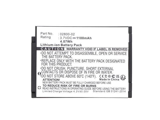 Click here for Replacement 1100mAh 02800-02  JNS150-BB42704544 Ba... prices