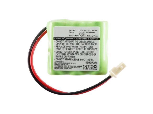 Click here for 300mAh BP-15  BP15  BP-15RT  DC-7  EDT102  40AAAM6... prices