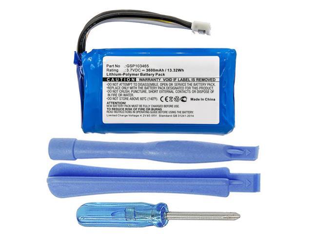 Click here for 3600mAh GSP103465 Battery Replacement Compatible w... prices