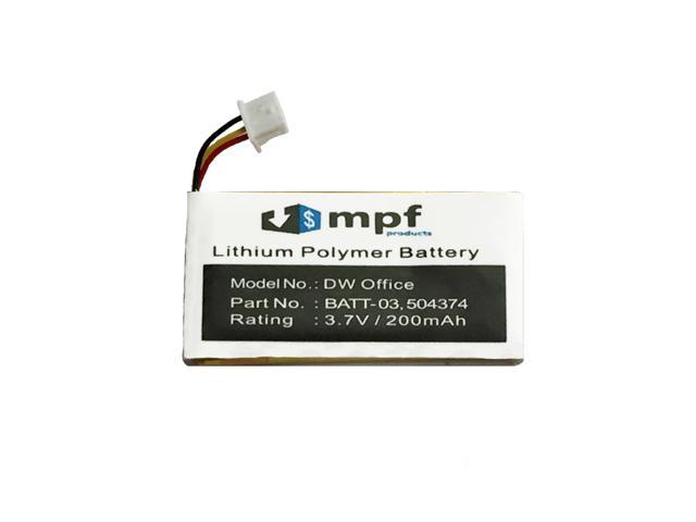 Click here for 200mAh 504374  AHB401835T  BATT-03 Battery Replace... prices