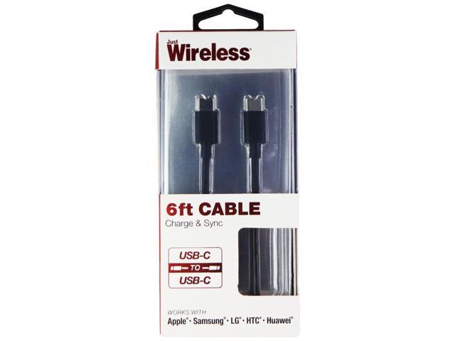 Click here for Just Wireless (6-Ft) Charge and Sync USB-C to USB-... prices