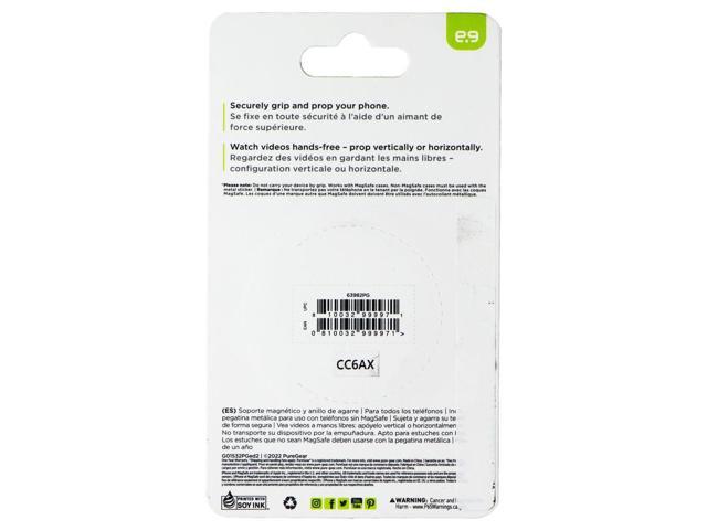 Click here for PureGear Magnetic Grip and Kickstand for Mobile De... prices