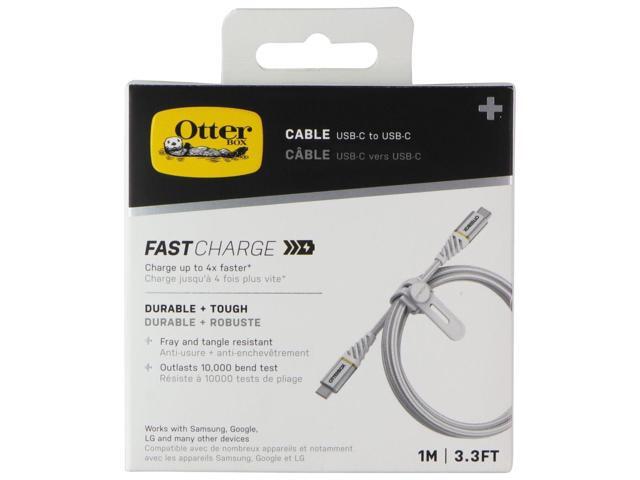 Click here for OtterBox USB-C to USB-C Fast Charge Cable 1M - Whi... prices