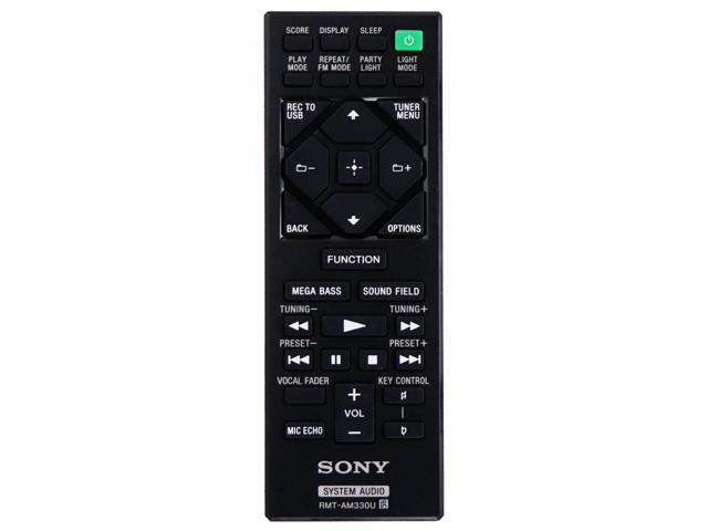 Click here for Sony Remote (RMT-AM330U) for Select Sony Hi-Fi Hom... prices