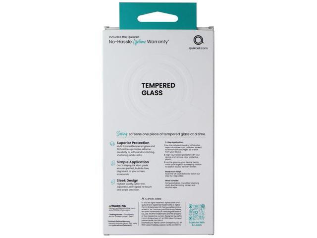 Click here for Quikcell Tempered Glass Screen Protector for Samsu... prices