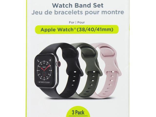 Click here for PureGear 3 Pack Silicone Watch Band Set for Apple... prices