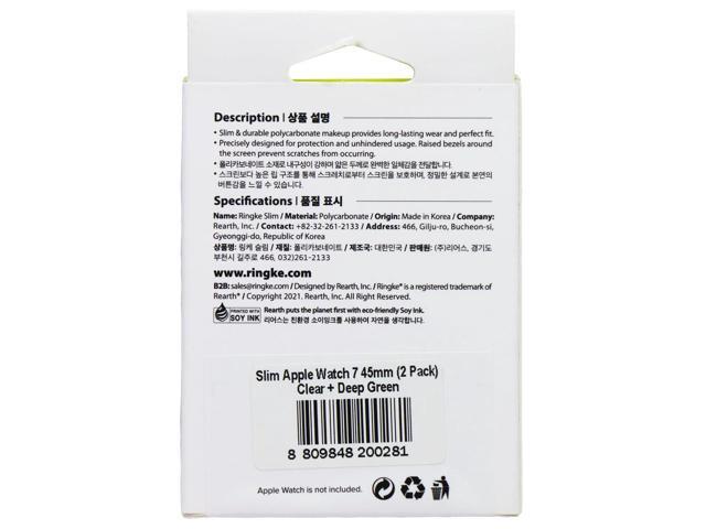 Click here for Ringke Slim Case for Apple Watch 7 (45mm) - Deep G... prices