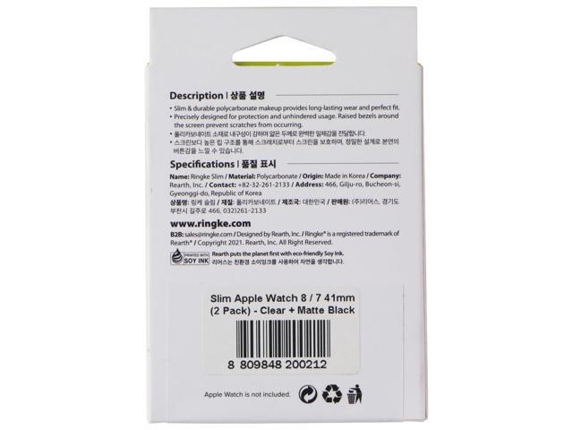 Click here for Ringke Slim Case for Apple Watch 9/8/7 (41mm) - Ma... prices