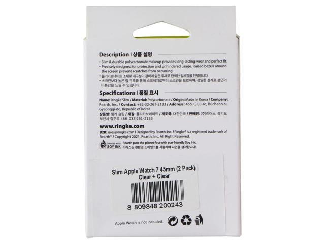 Click here for Ringke Slim Case for Apple Watch 9/8/7 (45mm) - Cl... prices