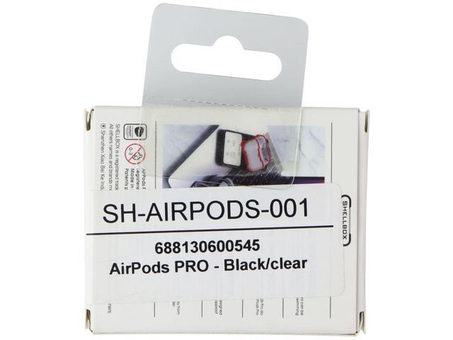 Click here for ShellBox Case for Apple AirPods Pro - Black / Clea... prices