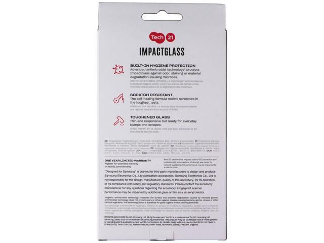 Click here for Tech21 ImpactGlass Series Screen Protector for Sam... prices