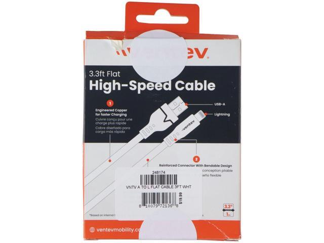 Click here for VENTEV 3.3 Foot USB-A to Lightning (8-Pin) High Sp... prices
