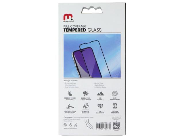 Click here for MyBat Pro Full Coverage Tempered Glass for Apple i... prices